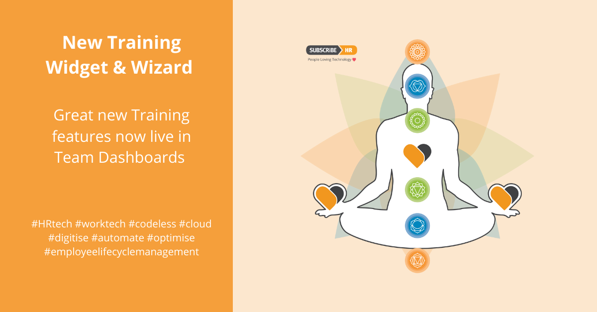 New Training Widget and Enhanced Training Management Features