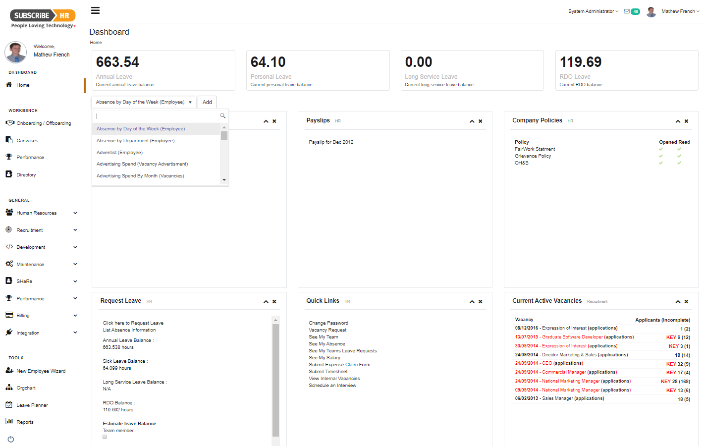 HR Reporting | e-Recruitment Software | HR Software | Cloud