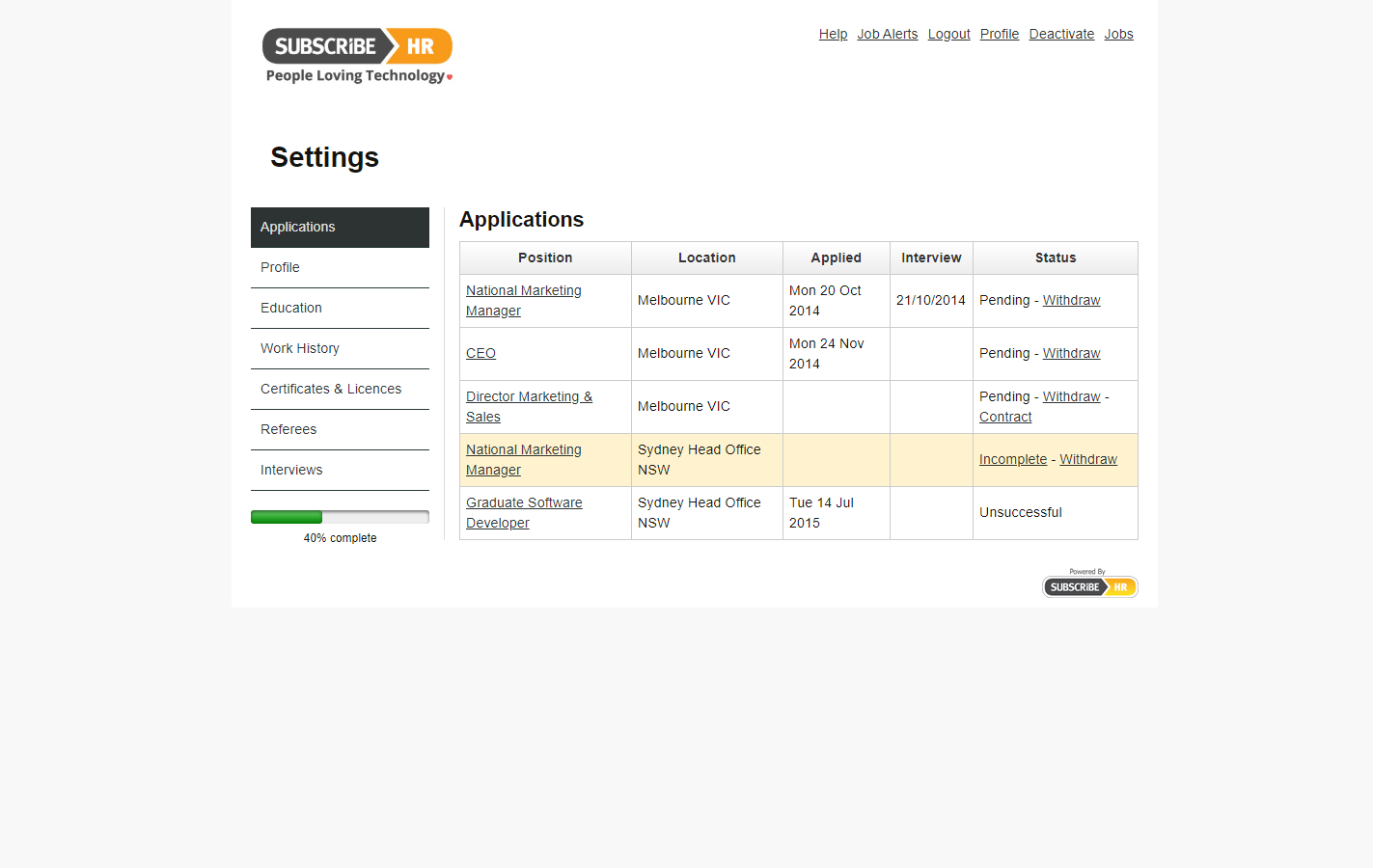 e-Recruitment Software | Employee Onboarding Software | Cloud | SaaS