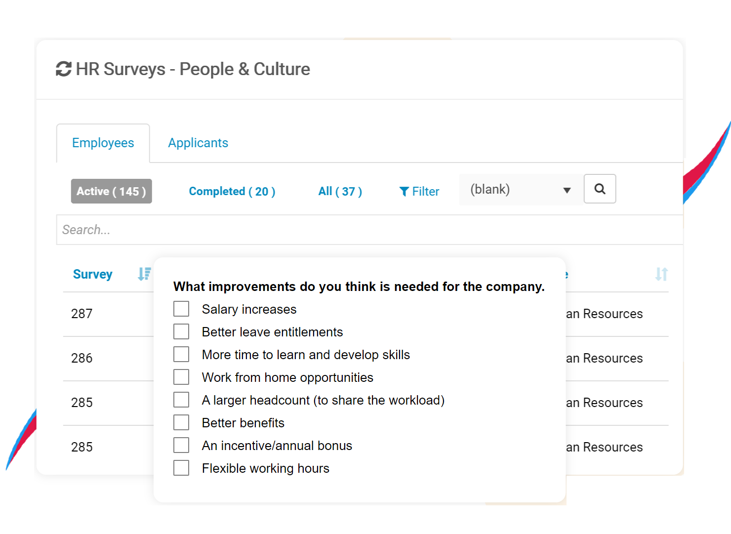 Employee Survey Software | Cloud HR Software | SaaS